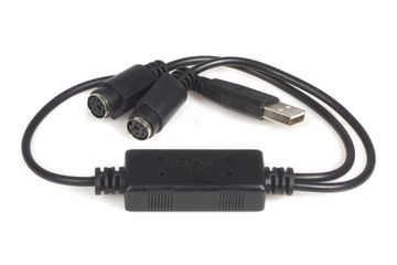 USB to PS2 Keyboard and Mouse Adapter, StarTech USBPS2PC