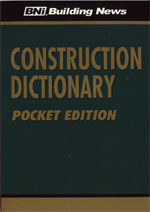BNI Construction Dictionary: Pocket Edition