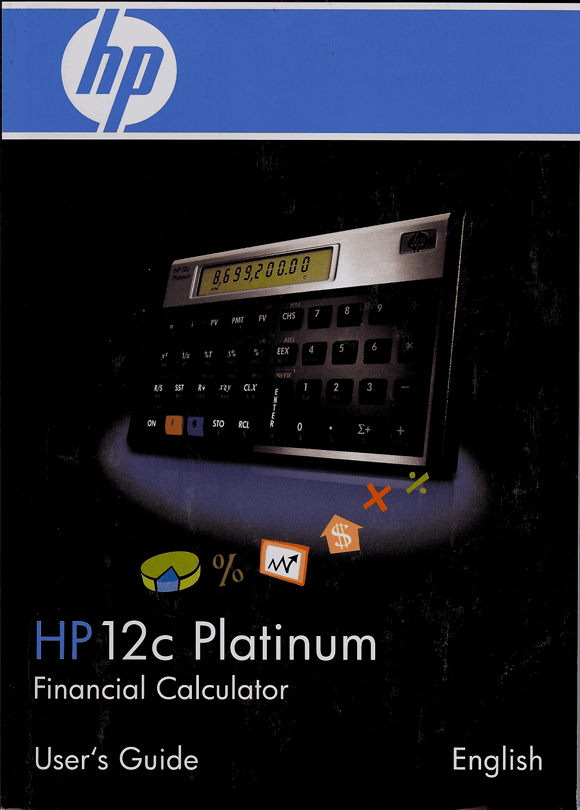 Hewlett Packard HP-12C Platinum Calculator Owner's Handbook