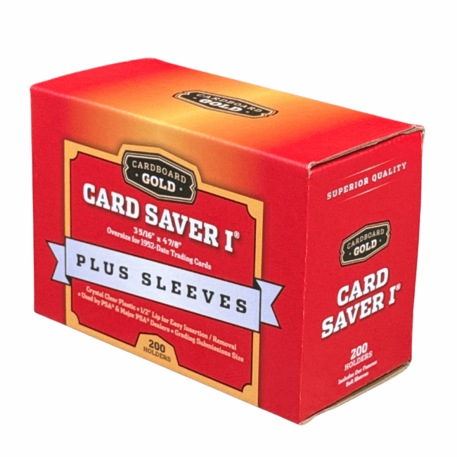 CARD SAVER 1 Plus Sleeves (Case/2,000 w/ 2,000 soft sleeves ...