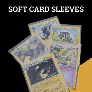 Soft Card Sleeves | Cardboard Gold