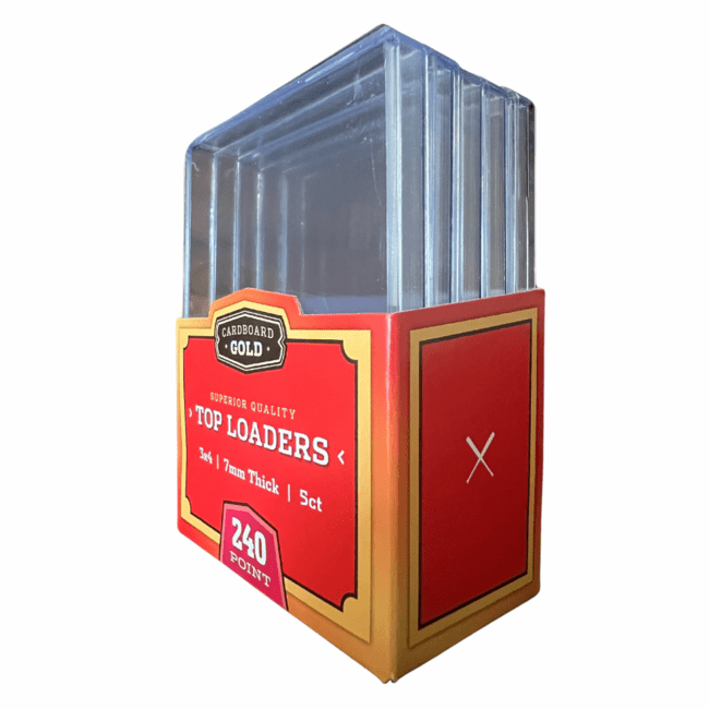 Top-Load 3x4 Card Holder for Super Thick Cards | Cardboard Gold