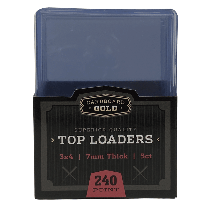 Top-Load 3x4 Card Holder for Super Thick Cards | Cardboard Gold