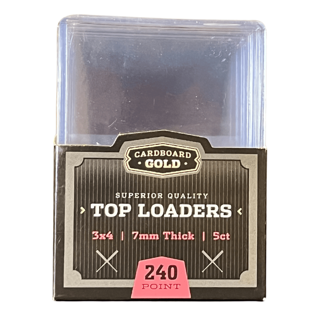 Top-Load 3x4 Card Holder for Super Thick Cards | Cardboard Gold