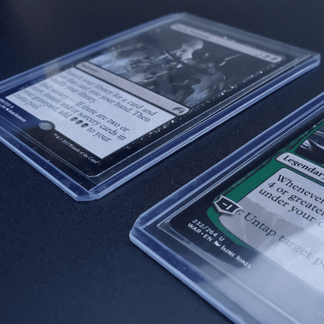 Top-Loader 3x4 Standard Size Trading, Sports, & Gaming Cards