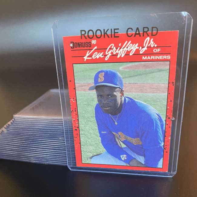 Top-loader 3x4 with Rookie Gold Imprint | Cardboard Gold