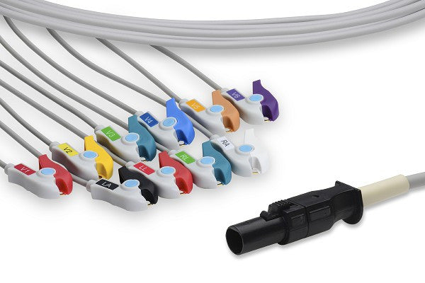 Quinton Q-Stress Patient Cable 60-00180-01, 60-00184-01 - CardiologyShop