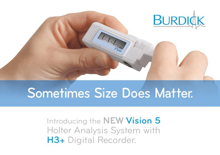 New! Burdick H3+ Digital Holter Recorder