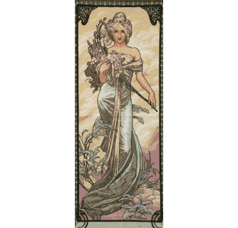 Alphonse Mucha Spring