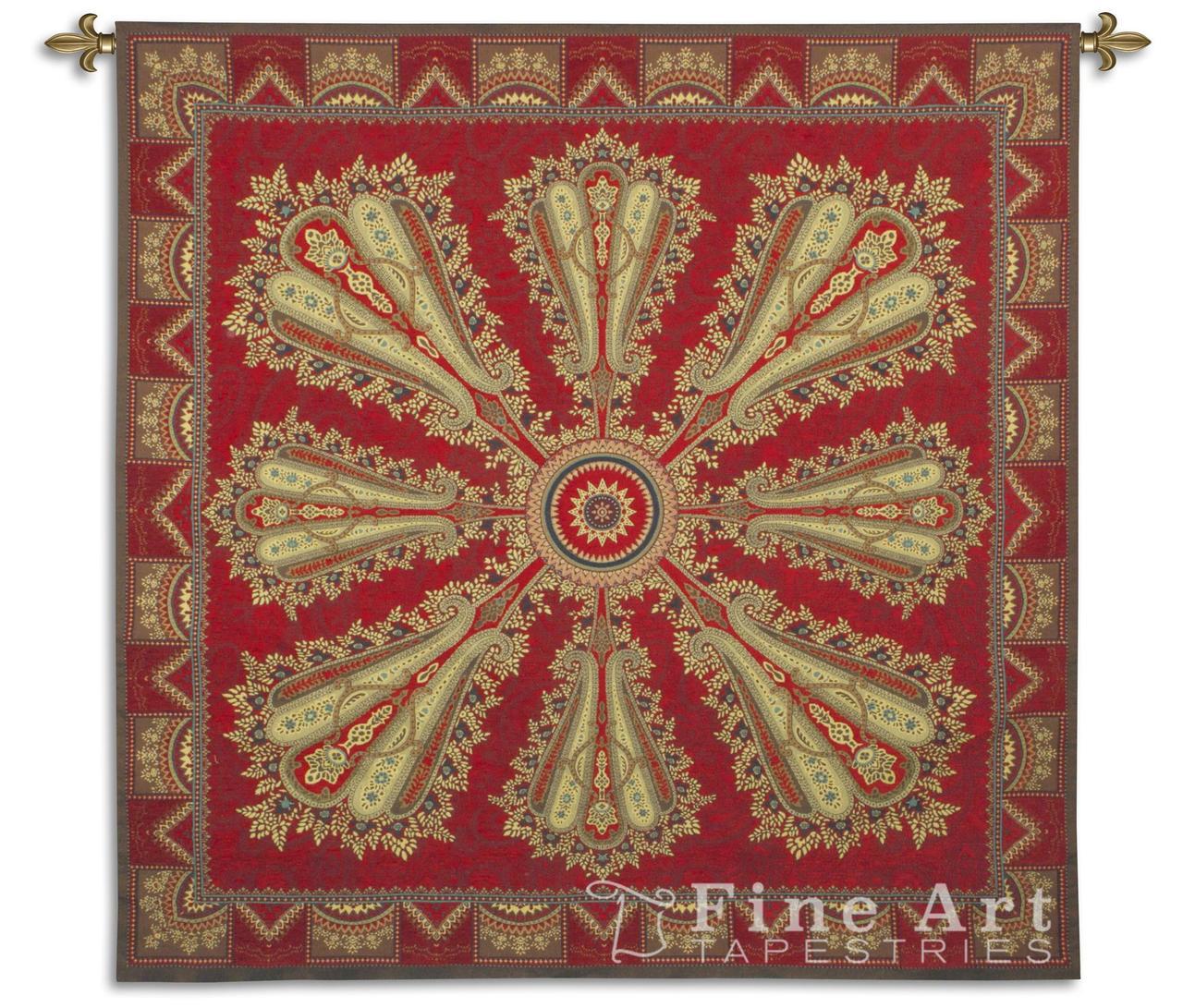 Persia Tapestry Wall Hanging, H53" x W53"