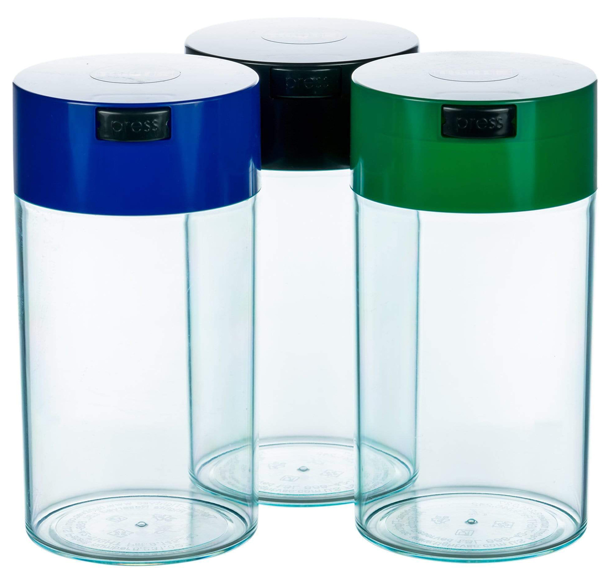 1.3 Liter Clear Tightvac Pipe Tobacco Container Cigar Humidor