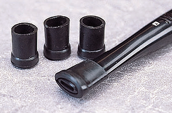 Soft-Touch Pipe Stem Rubber Bits - Bag of 4