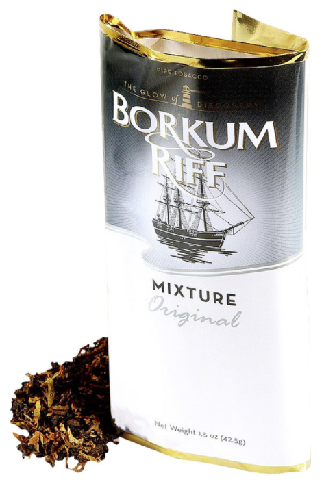 Borkum Riff Original Mixture Pipe Tobacco 1.5 oz Pouch