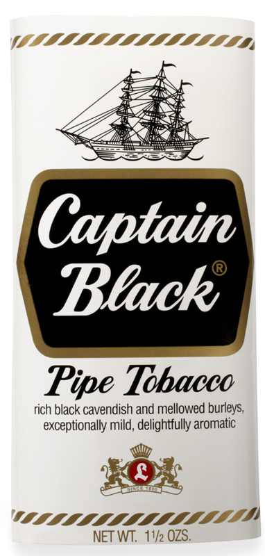 Captain Black Pipe Tobacco Regular White - 1.5 oz Pouch
