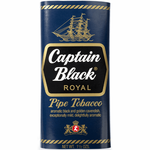 Captain Black Pipe Tobacco Royal Blue - 1.5 oz Pouch