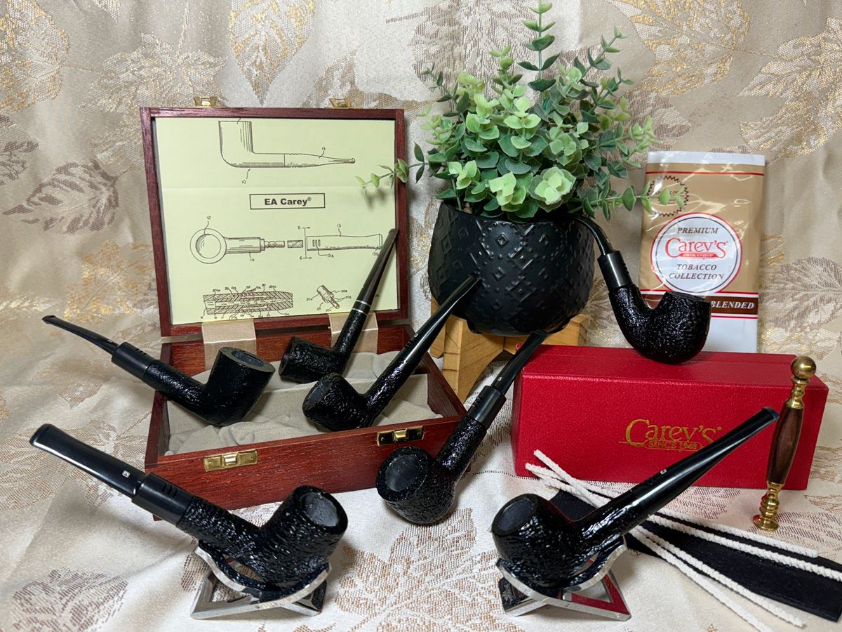 Carey Magic Inch Black Sanblasted Pipe