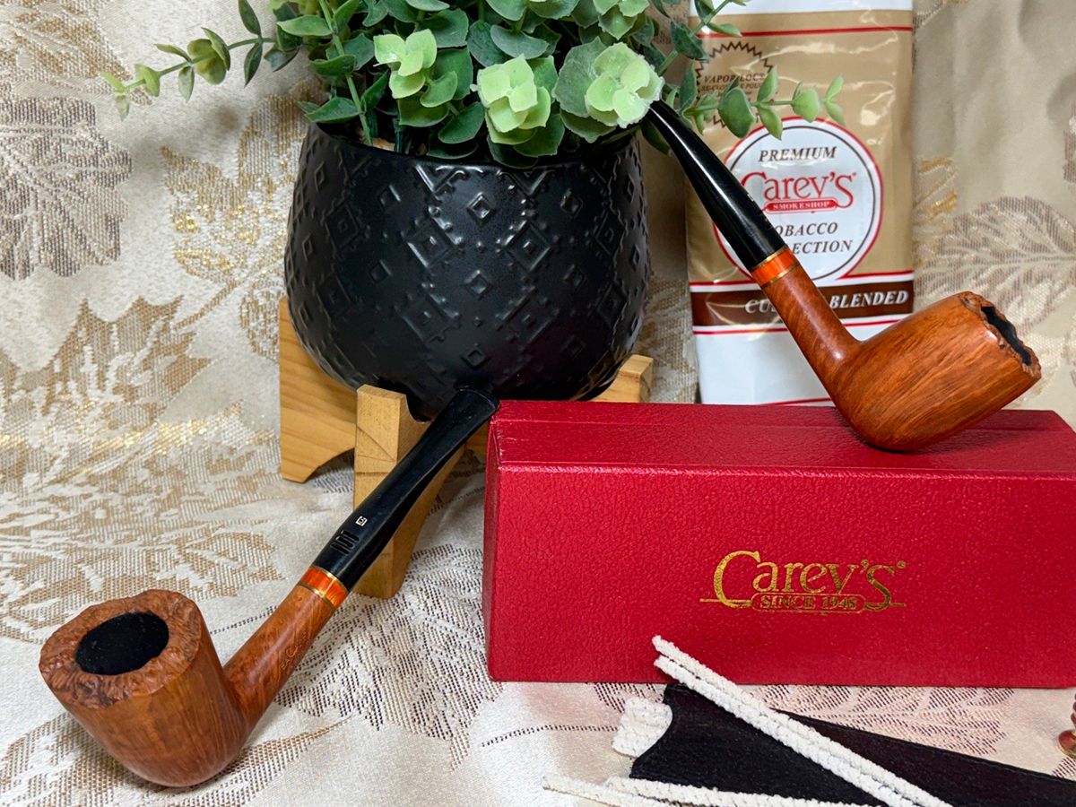 Carey Magic Inch Tan Smooth Rough Edge Pipe