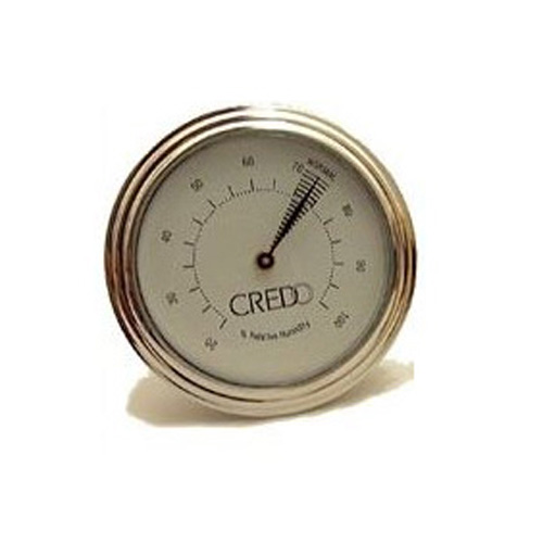 Credo Analog Hygrometer Cigar Humidity Gauge for Humidors