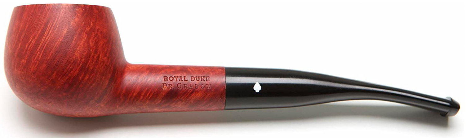 Dr Grabow Royal Duke Smooth Bent Apple Tobacco Pipe