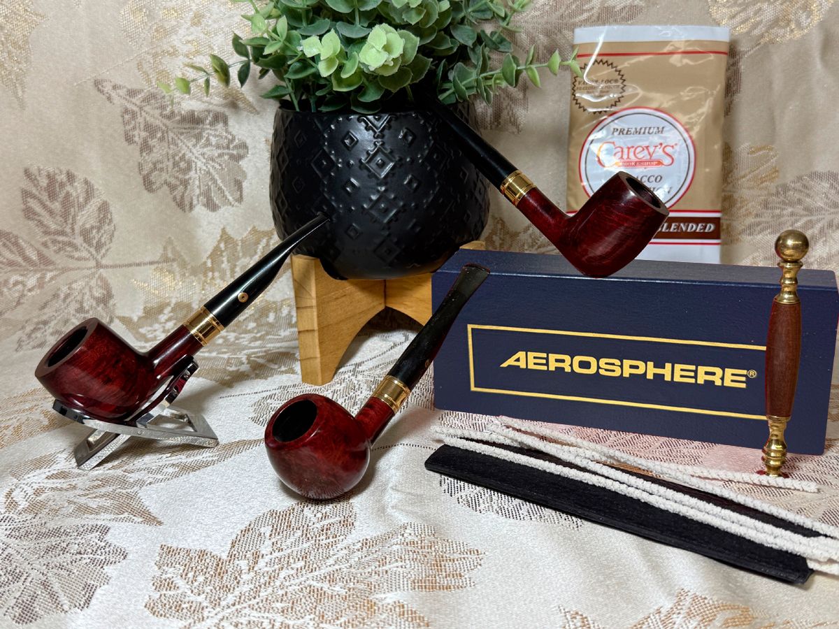 Duncan Hill Aerosphere Cherry Smooth Pipe