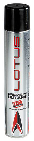 Lotus Premium Lighter Butane Refill Fuel 3.04 oz/90ml Canister
