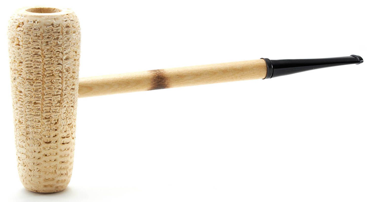 Missouri Meerschaum MacArthur 5-Star Natural Straight Corn Cob Pipe