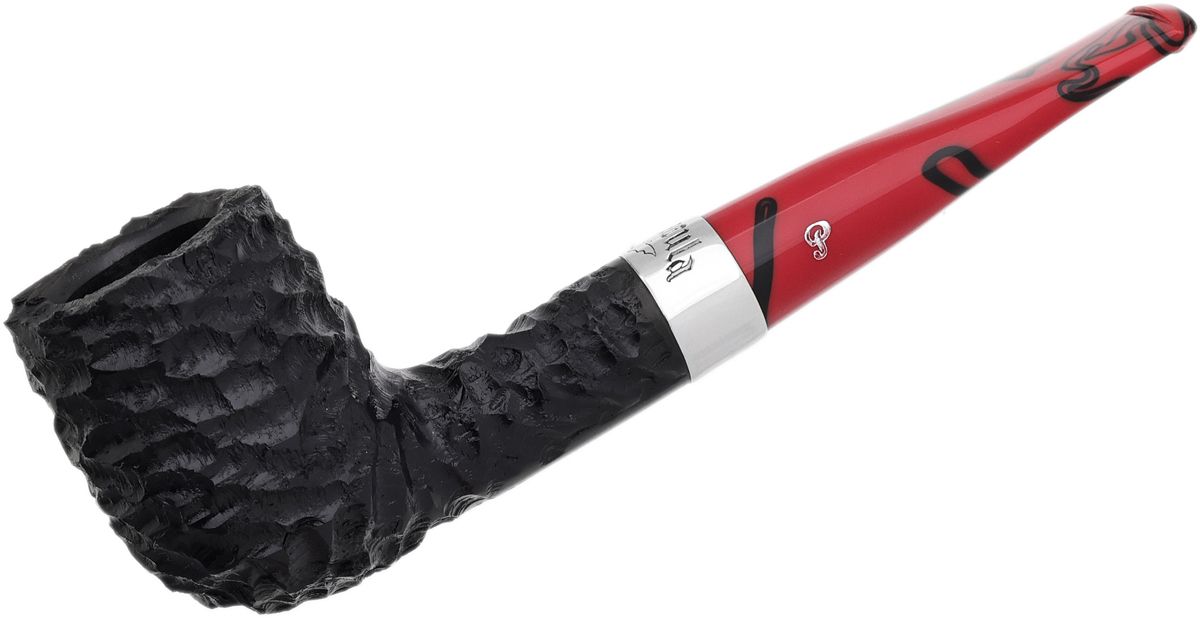 Peterson Rusticated Dracula 106 Billiard Pipe