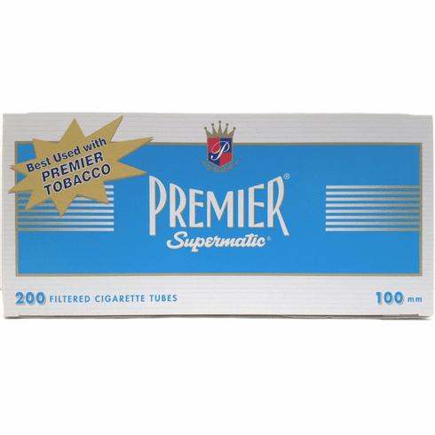 Premier Blue 100mm Filter Cigarette Tubes