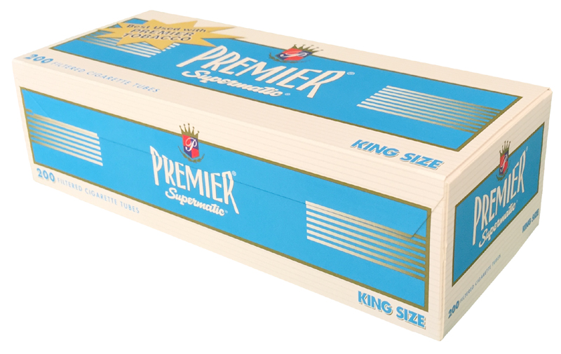 Premier Blue King Size Filter Cigarette Tubes