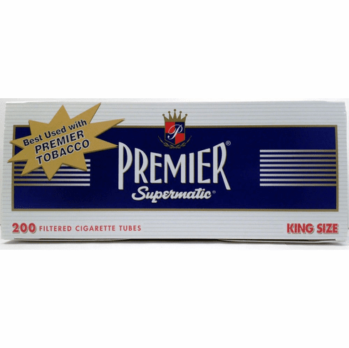 Premier Navy King Size Filter Cigarette Tubes