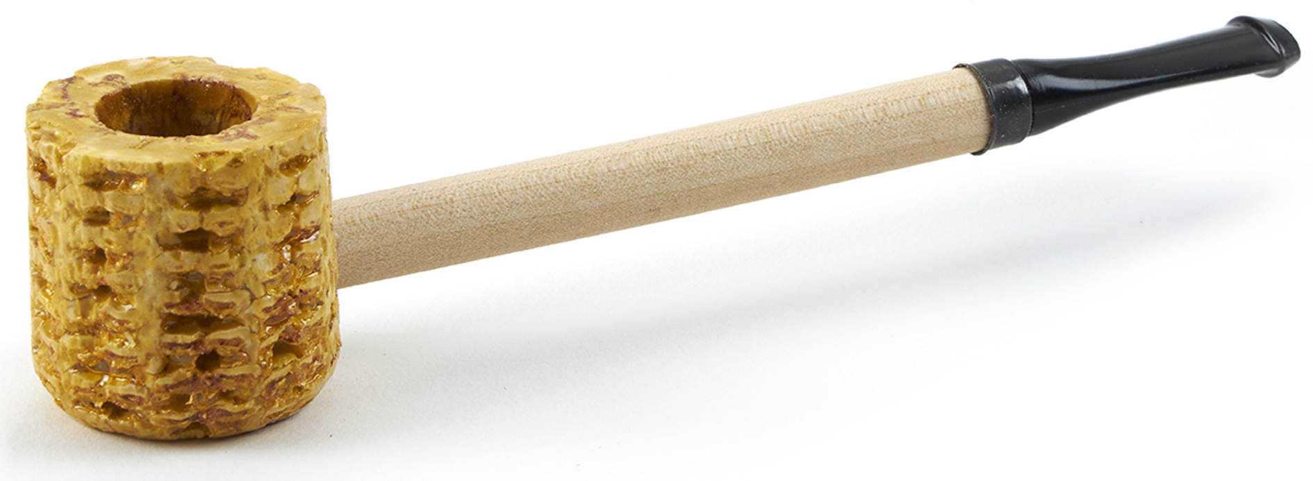 Short Stop Straight Corncob Pipe
