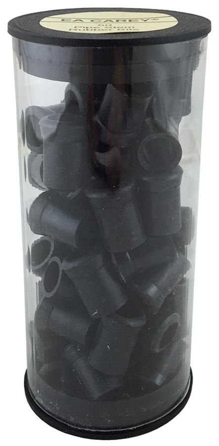 50 Soft Touch Pipe Mouthpiece Stem Rubber Bits in Tube or Bag