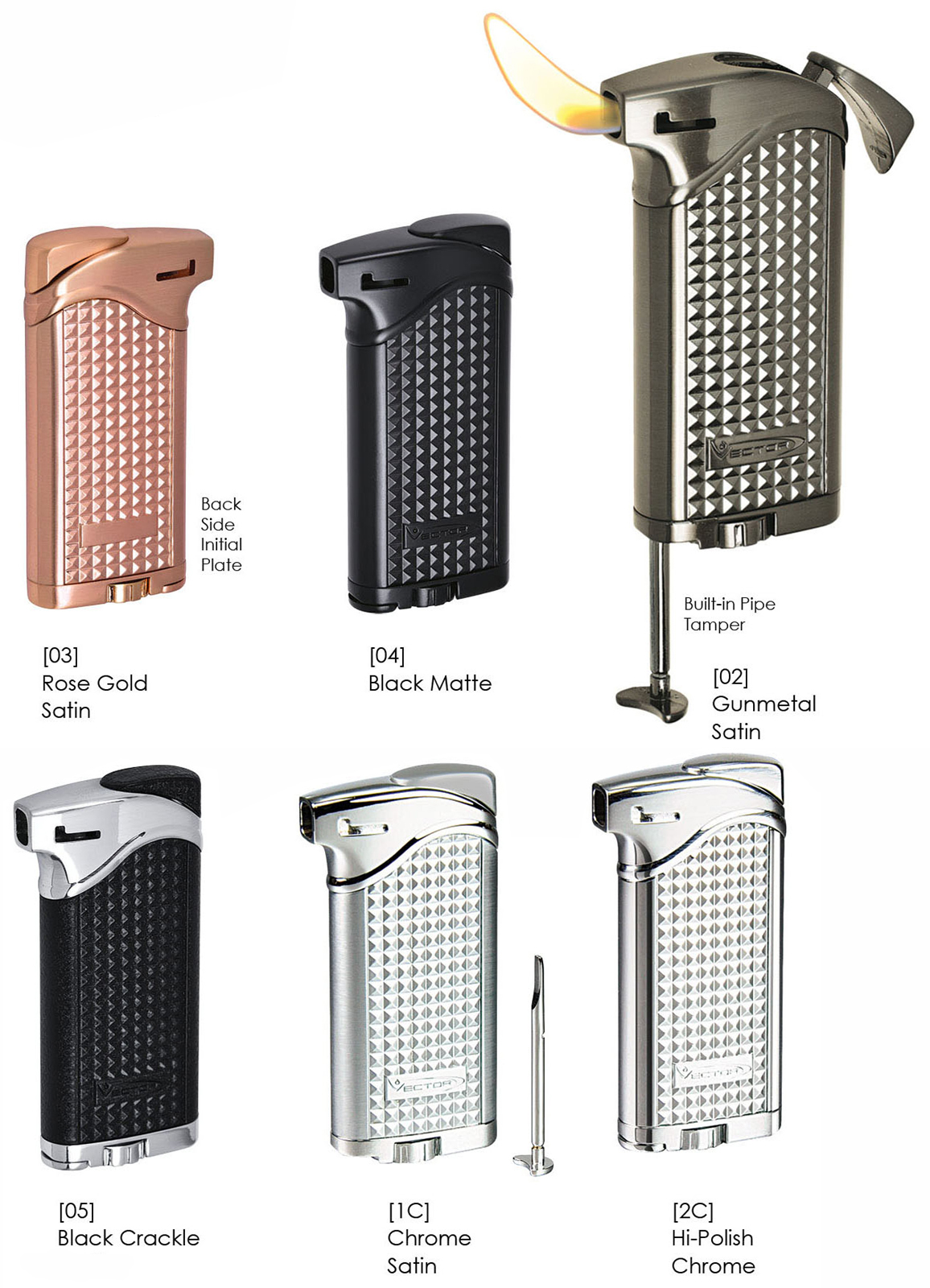 Vector Maximus Soft Flame Pipe Lighter