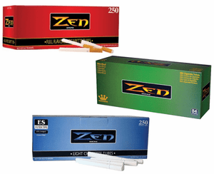 Zen Smoke Cigarette Tubes with Filters