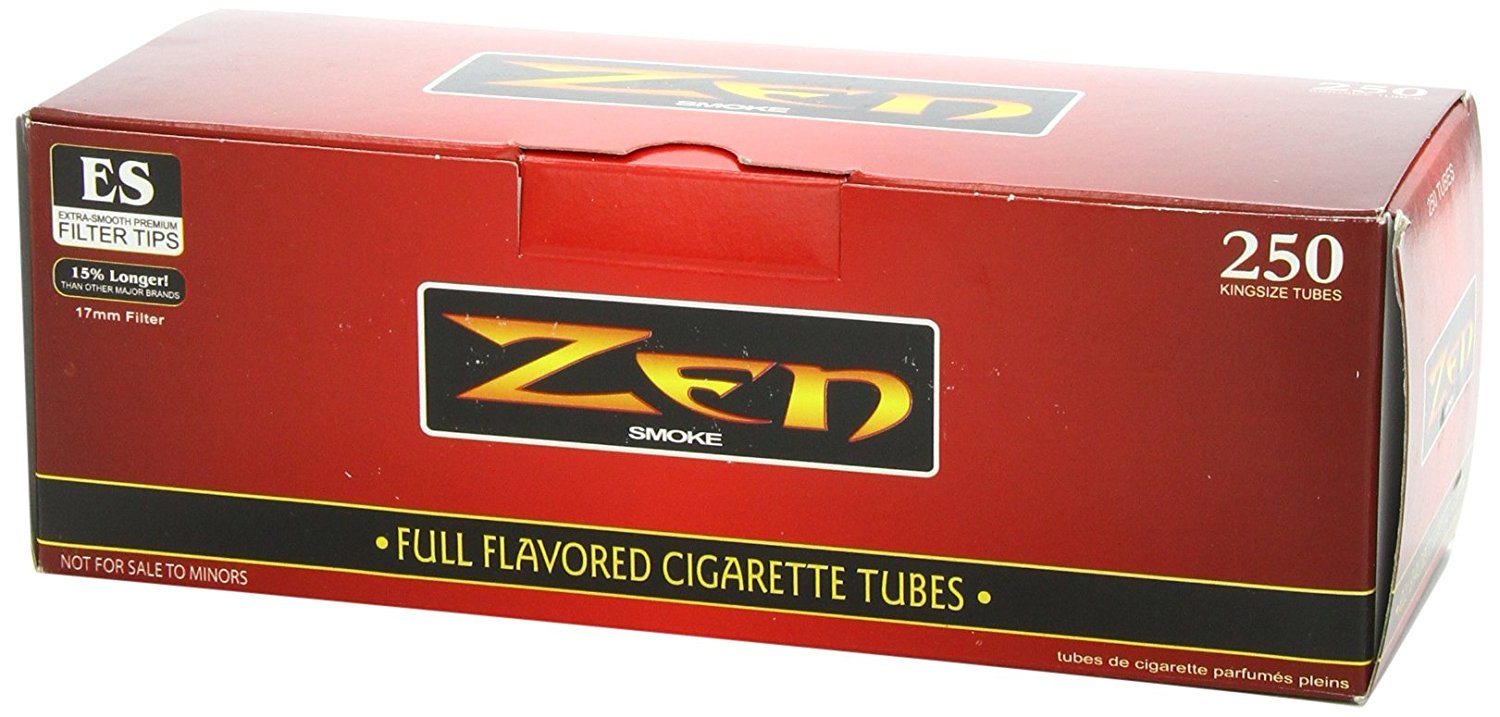 Zen Smoke Full Flavor 100mm Filter Cigarette Tubes