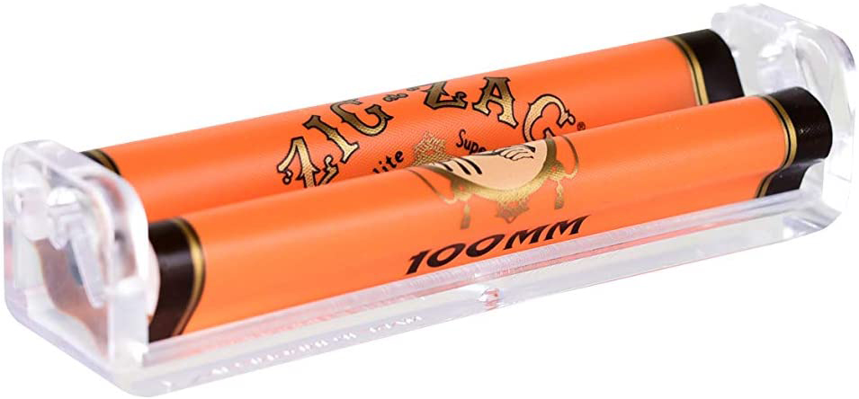 Zig-Zag 100mm Plastic Cigarette Rolling Machine Hand Roller Maker