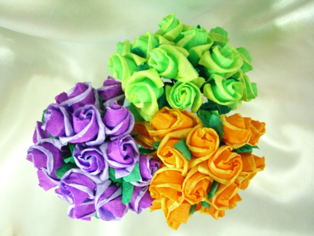 Mini Rose Bouquet 11 Colors
