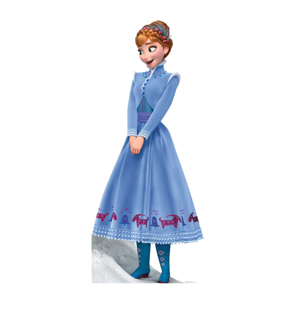 Anna Disney's Olaf's Frozen Adventure Standee