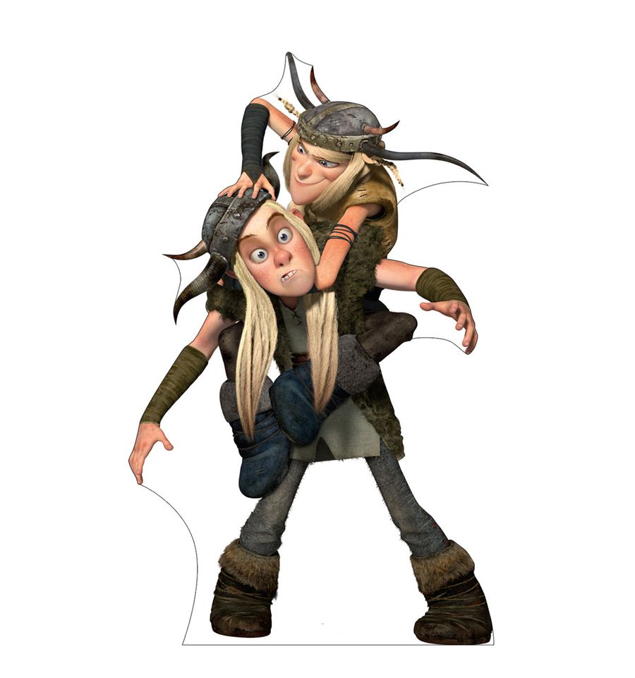 How To Train Your Dragon Ruffnut & Tuffnut Cardboard Cutout