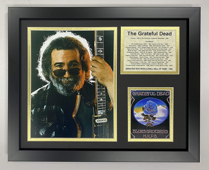 Jerry Garcia The Grateful Dead Collectible Framed Photo Collage