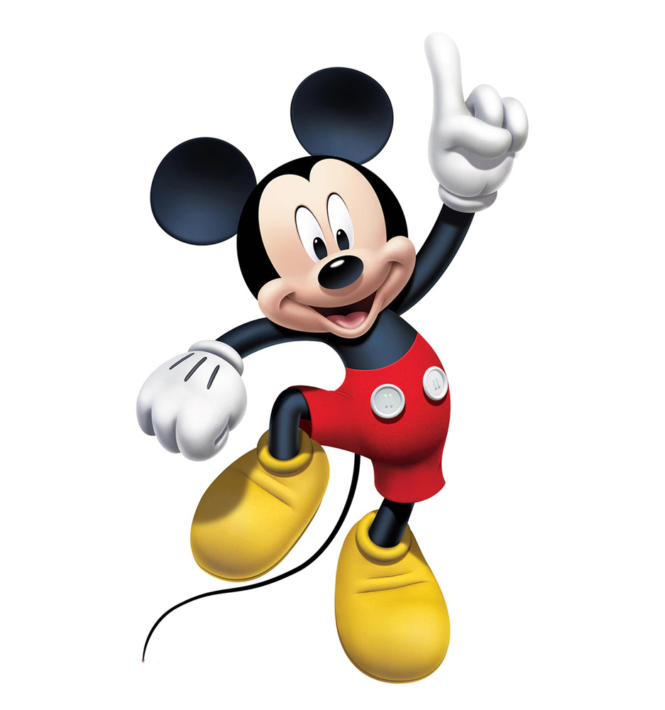 Life Size Mickey Mouse Standee