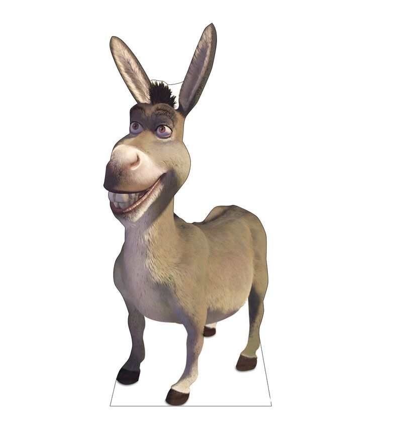 Shrek The Movie Donkey Cardboard Cutout