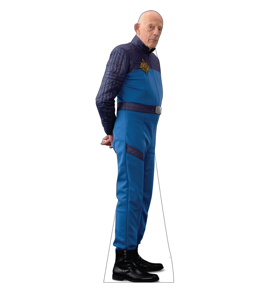 The Mandalorian Commissioner Helgait Cardboard Cutout