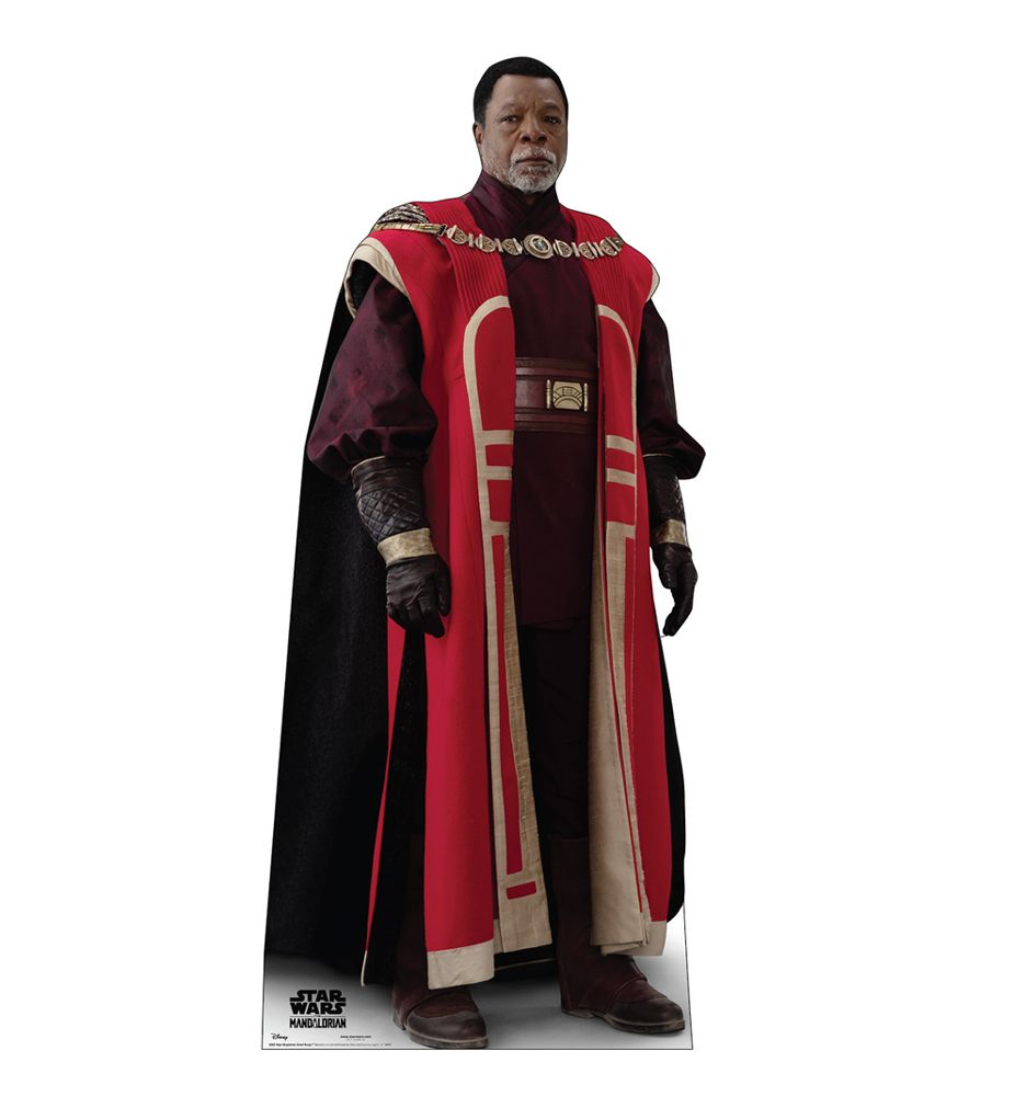 The Mandalorian High Magistrate Greef Karga Cardboard Cutout
