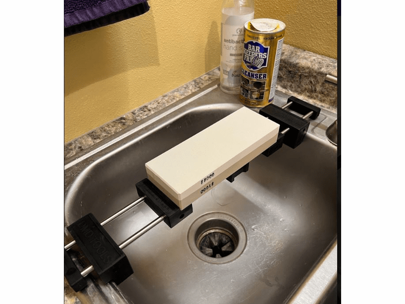 Adjustable Waterstone Sink Bridge