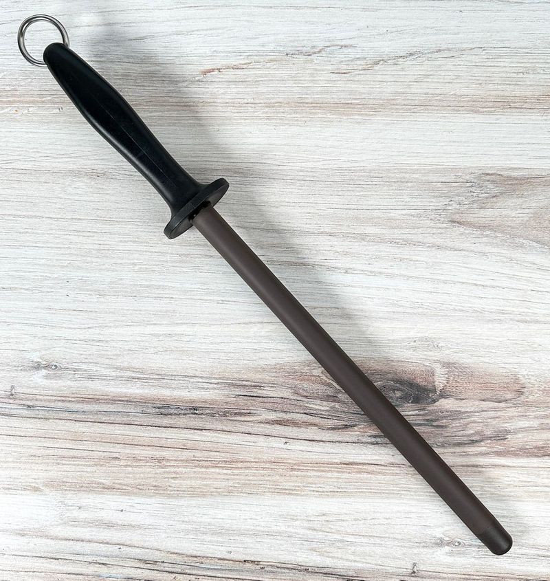 CKTG Black Ceramic Sharpening Rod 270mm Sale
