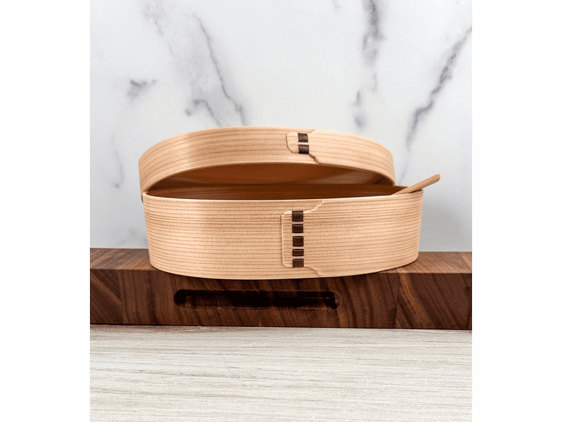 Hakata Tamaki Crafted Japanese Cedar Bento Box