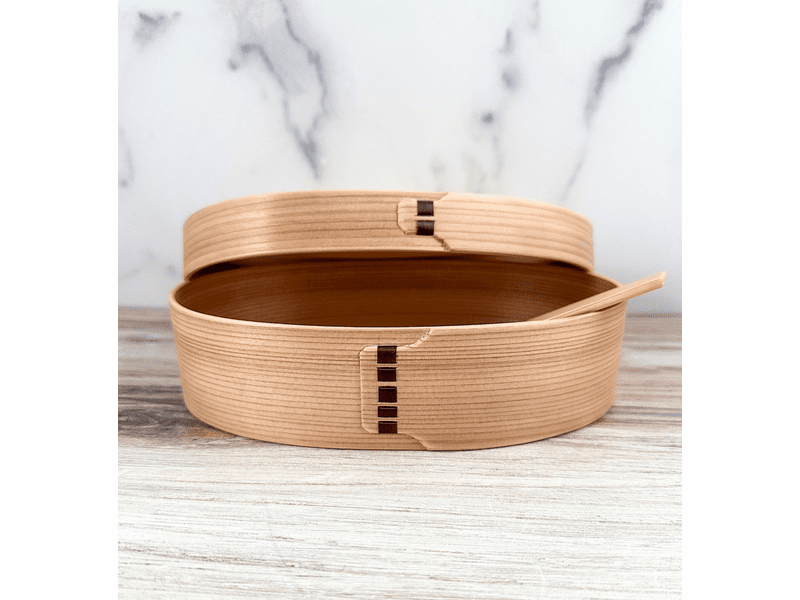 Hakata Tamaki Japanese Cedar Bento Box|Chef Knives To Go