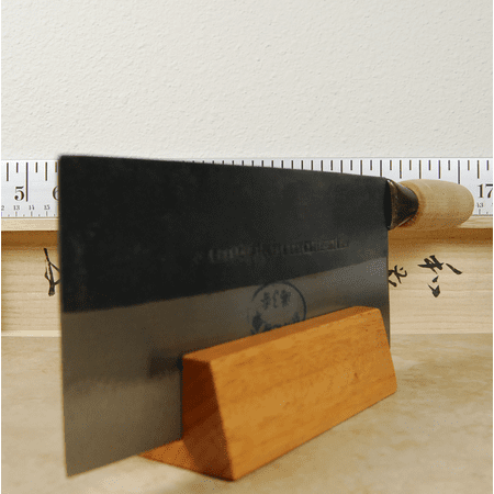 Tiger Wood Cleaver Stand