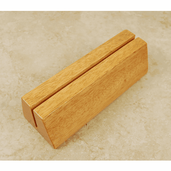 Tiger Wood Cleaver Stand